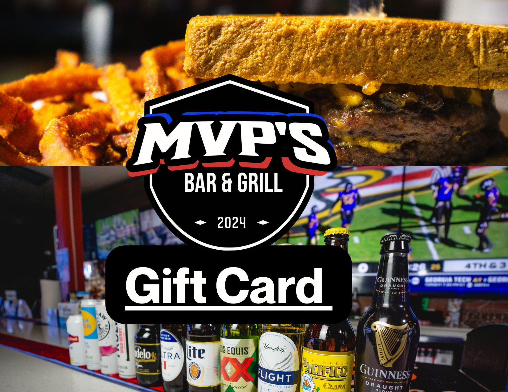 Gift Cards - MVP'S Bar & Grill